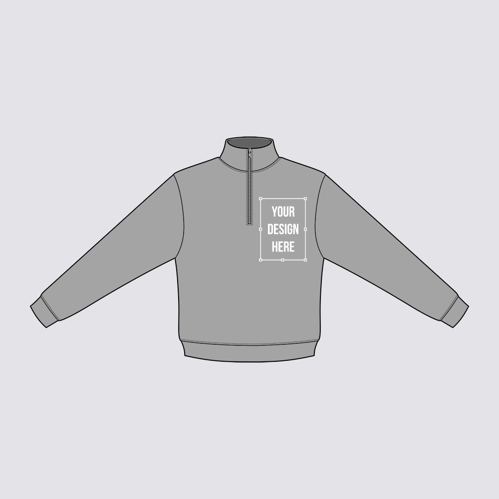 1 4 Zip Long Sleeve Tech Mock It